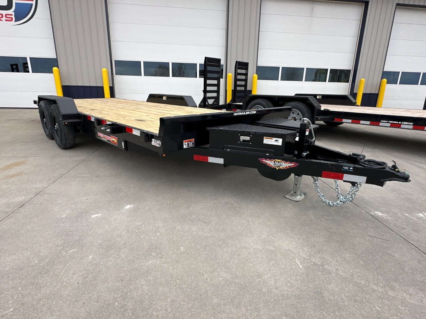 New 2025 H&H Trailers 82"x20' 10k Electric Tilt Speed Loader Car Hauler ...