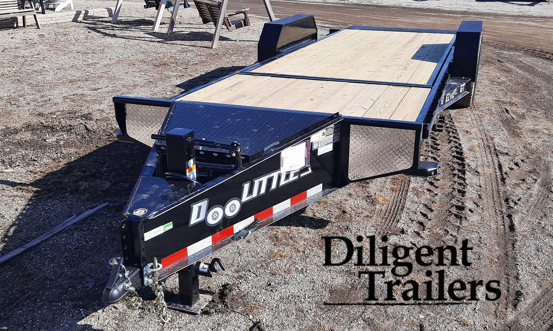 New 2025 DOOLITTLE TRAILER MFG 82"x22' EZ Loader GT Equipment Trailer ...
