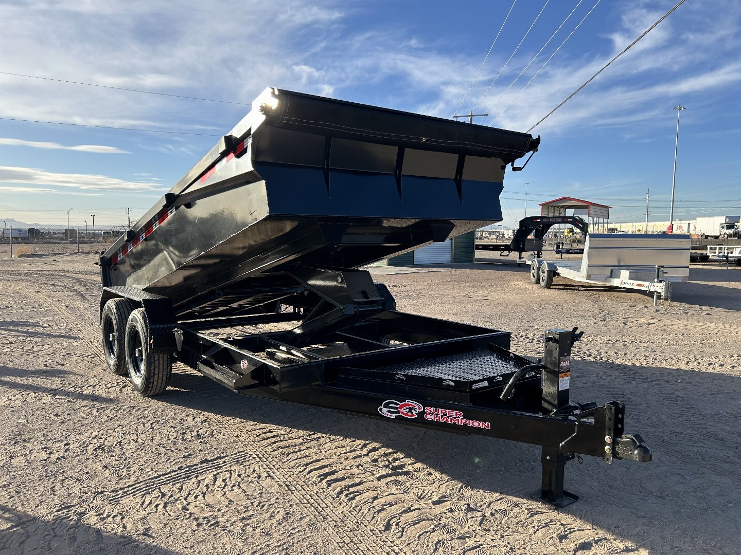 New 2025 Super Champion 7X14 14K Dump Trailer | El Paso Texas