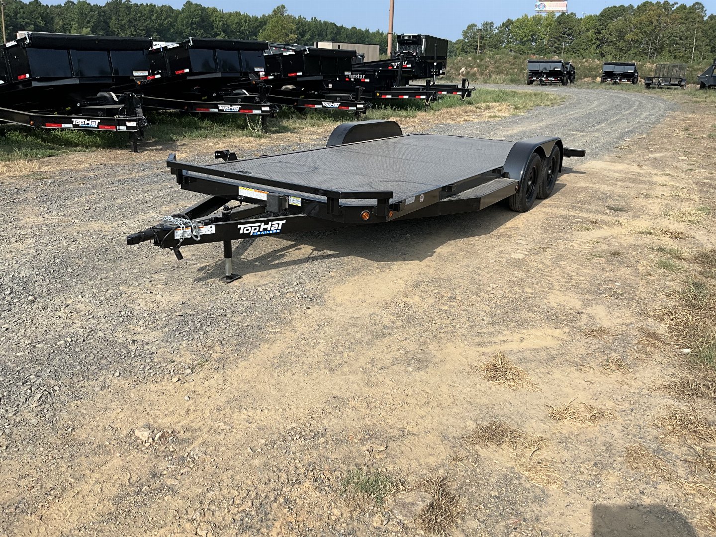 New 2025 TOP HAT TRAILERS Car Hauler 20x83 7k Steel Deck Car Hauler ...