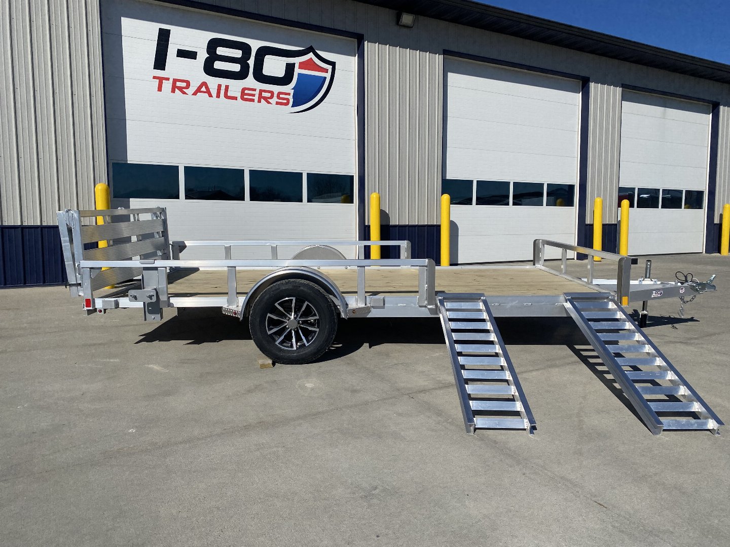 New 2025 H&H Trailers Aluminum 82"x14' 3k ATV Utility Trailer | De Soto ...