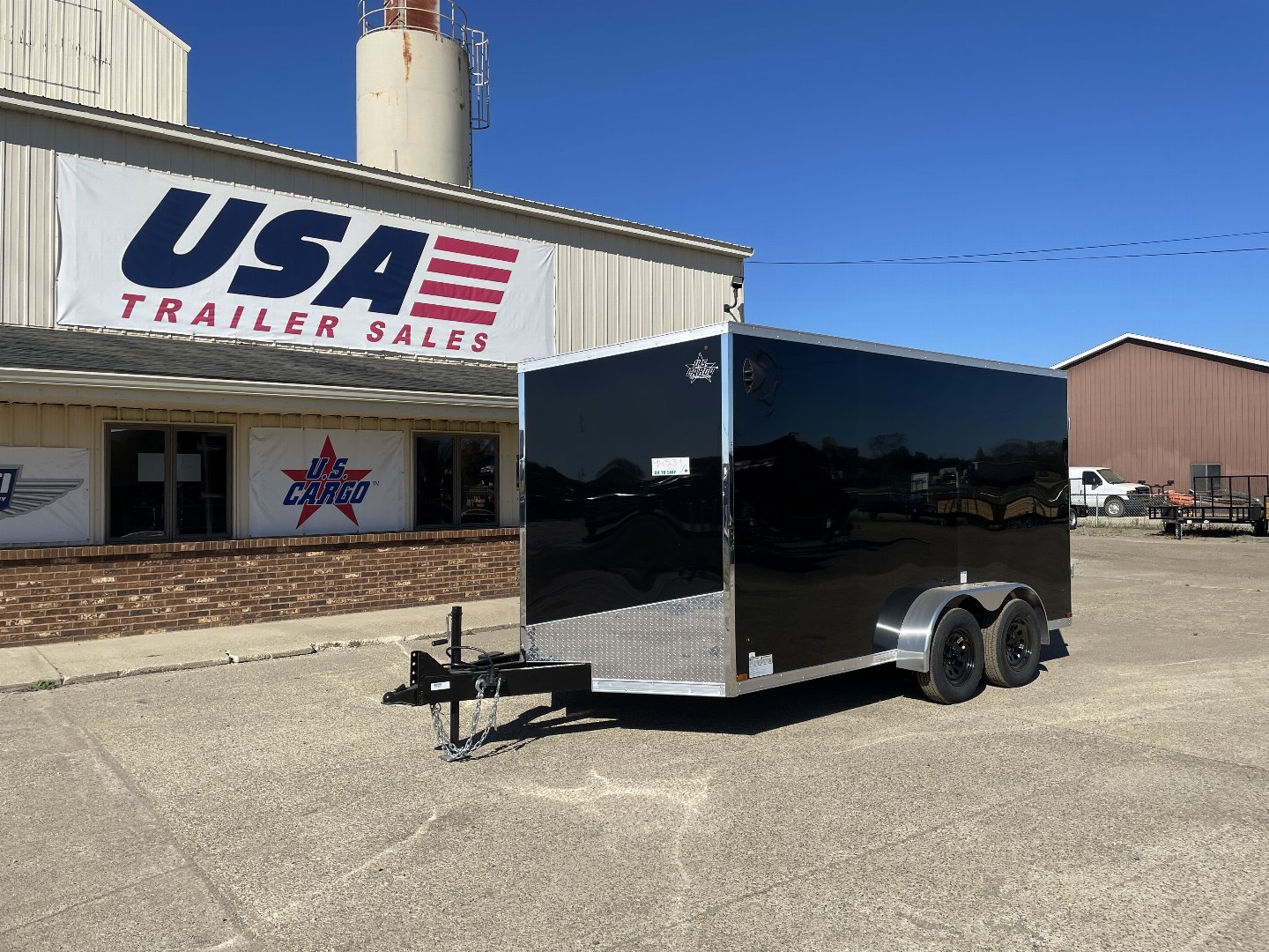 New 2025 US CARGO Scout 7x14 +6" V-Nose Ramp Door w/Options Cargo ...