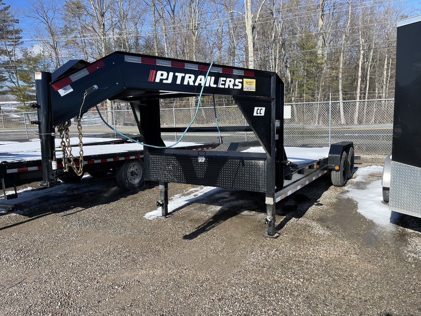 Used 2023 PJ Trailers 7X17+3 15860 GVWR GOOSENECK EQUIPMENT TRAILER ...
