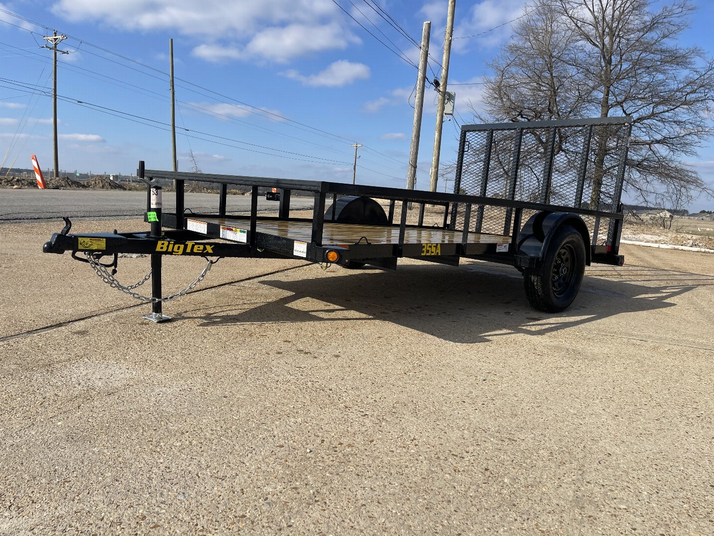 New 2025 Big Tex Trailers 35SA 77"x12' Single Axle Utility Trailer ...