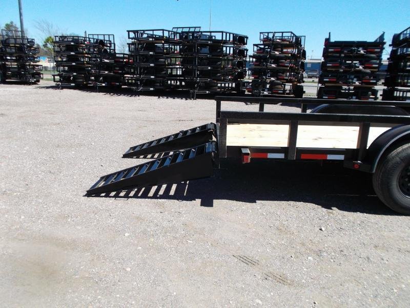 New 2025 J&C TRAILERS 83x20 14K Utility Trailer / Lowboy Trailer / 7000 ...