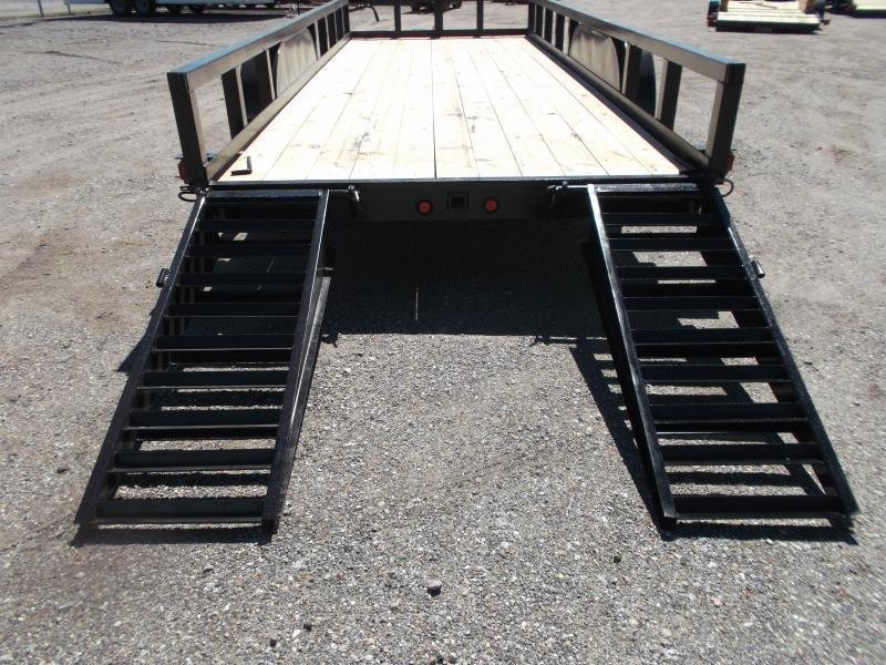 New 2025 J&C TRAILERS 83x20 14K Utility Trailer / Lowboy Trailer / 7000 ...