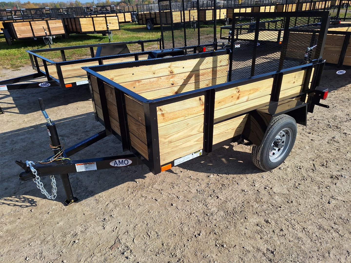 New 2024 AMO 4x6 2k Woodside Utility Trailer | Monroe Michigan