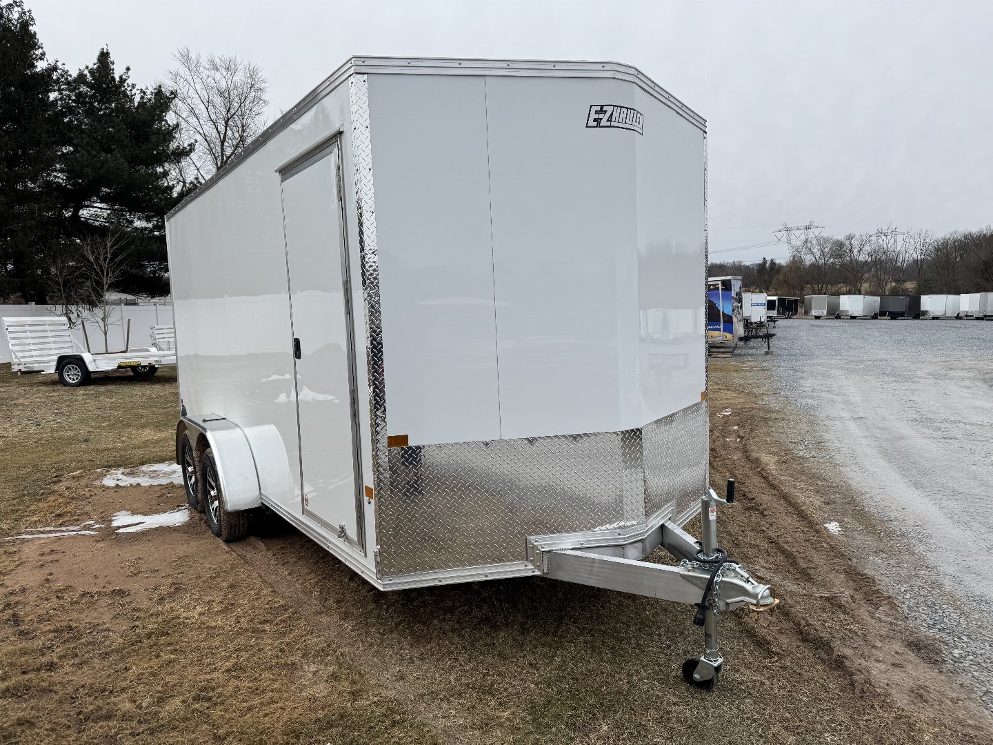 New 2025 E-Z HAULER XLT PRO 7x16 Tandem Axle Enclosed 6'9" Interior ...