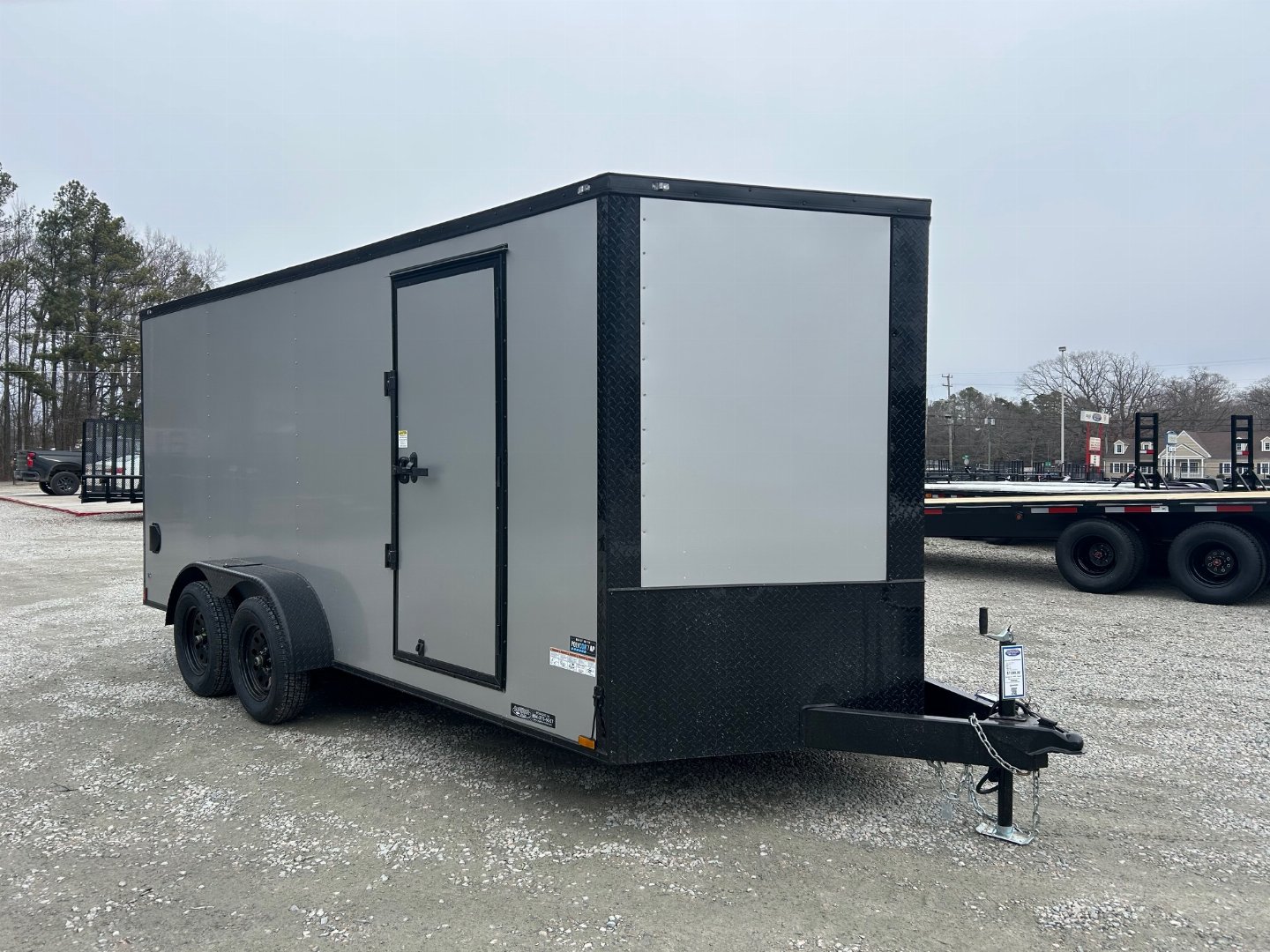 New 2025 ANVIL 7x16 7K w/ Ramp Cargo / Enclosed Trailer | Suffolk Virginia