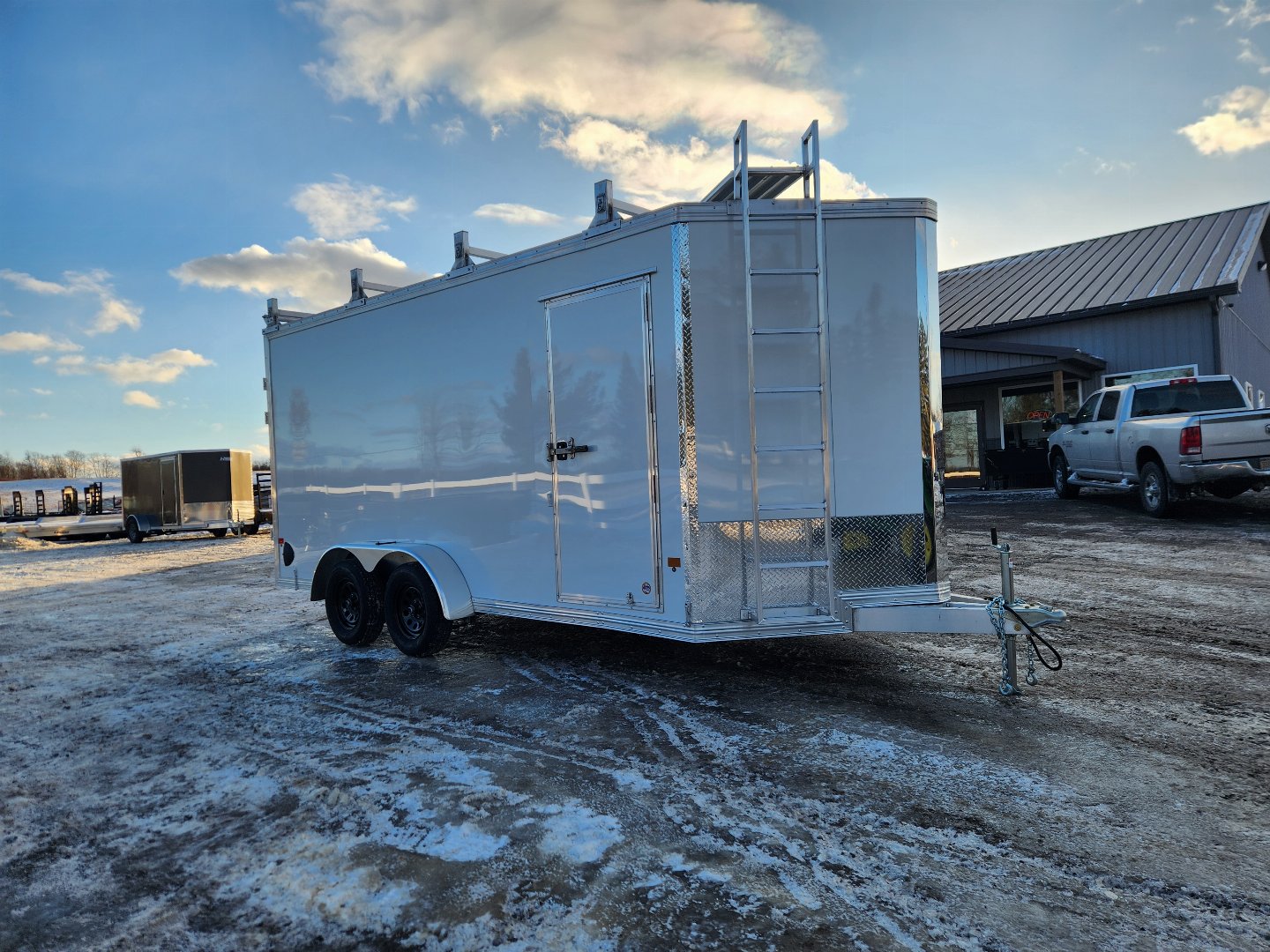 New 2025 ALCOM EZ HAULER 7X16UCP Cargo / Enclosed Trailer | Penn Yan ...
