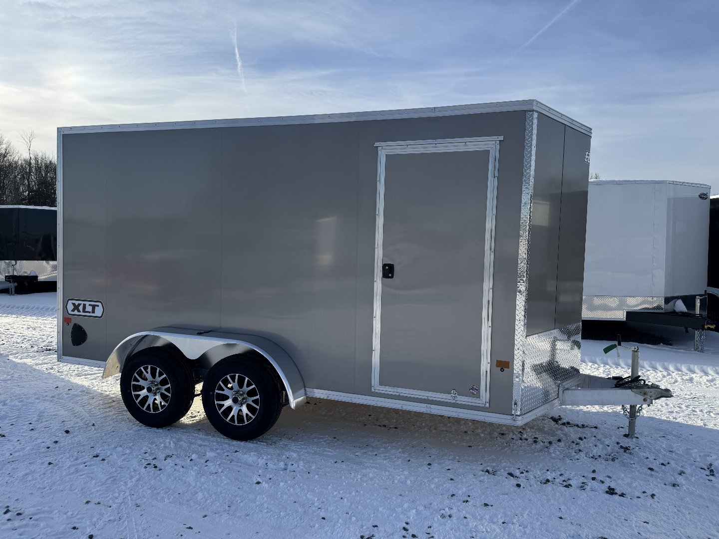 New 2025 E-Z HAULER XLT PRO 7x14 Tandem Axle Enclosed 6'9" Interior ...