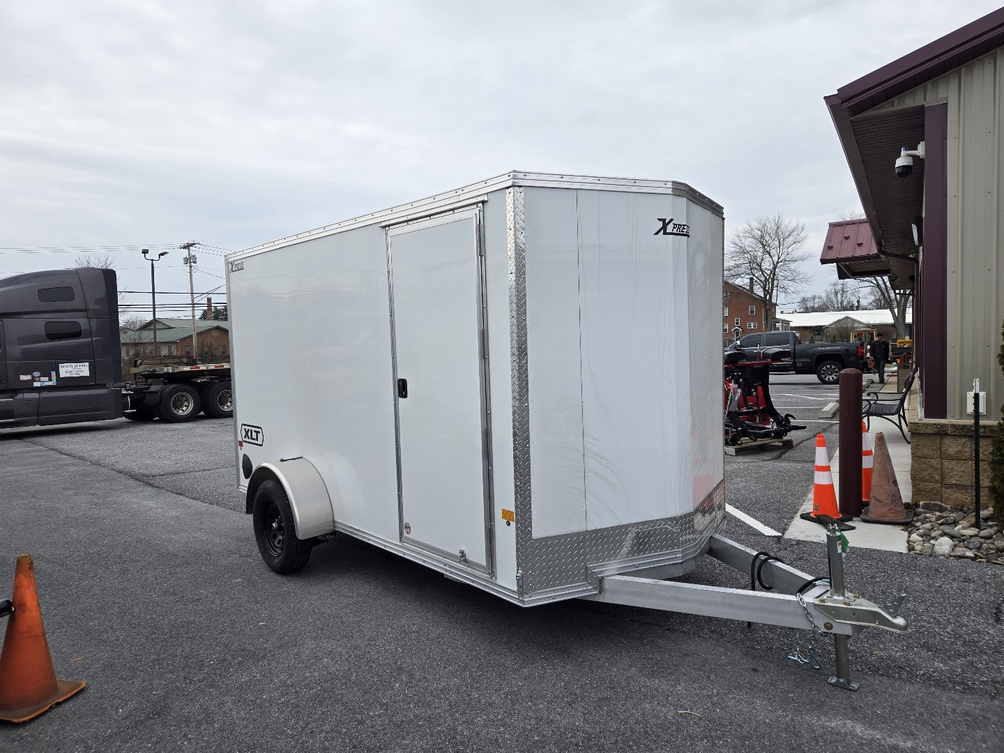 New 6 x 12 Xpress XLT Pro All-Aluminum Cargo / Enclosed Trailer, 3k ...