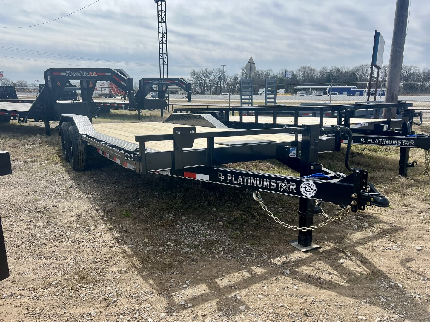 New 2025 DP Platinum Star 20' Hauler Equipment Trailer | Wills Point Texas