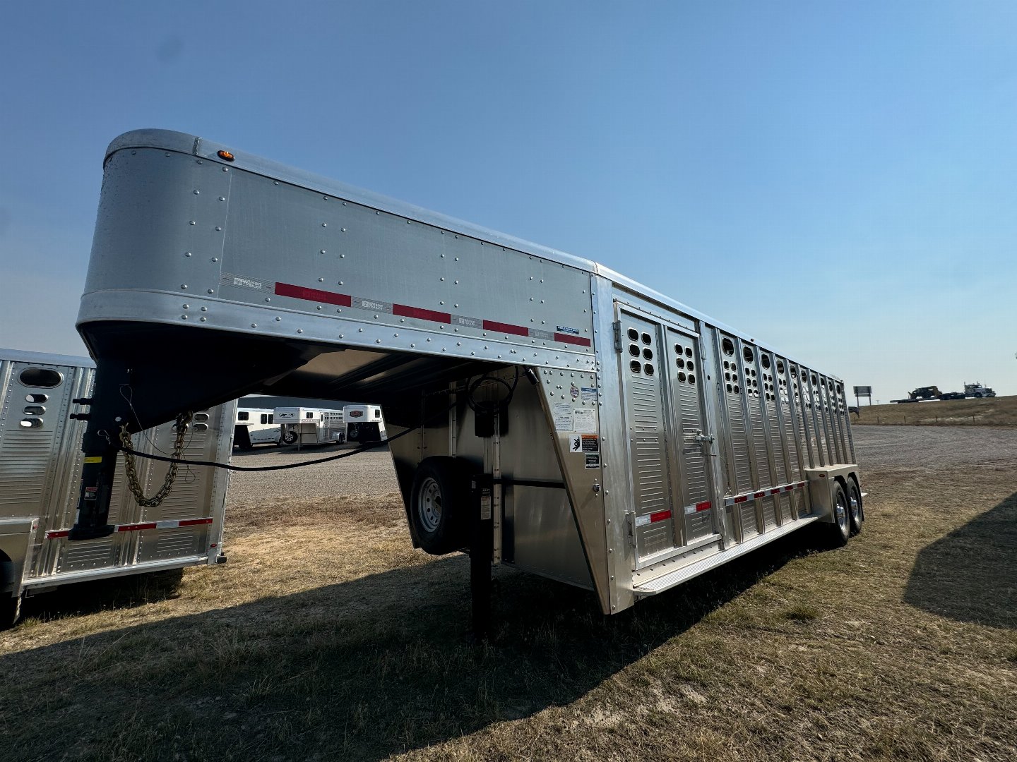 New 2025 WILSON 24' RANCH HAND STOCK TRAILER | Three Forks Montana