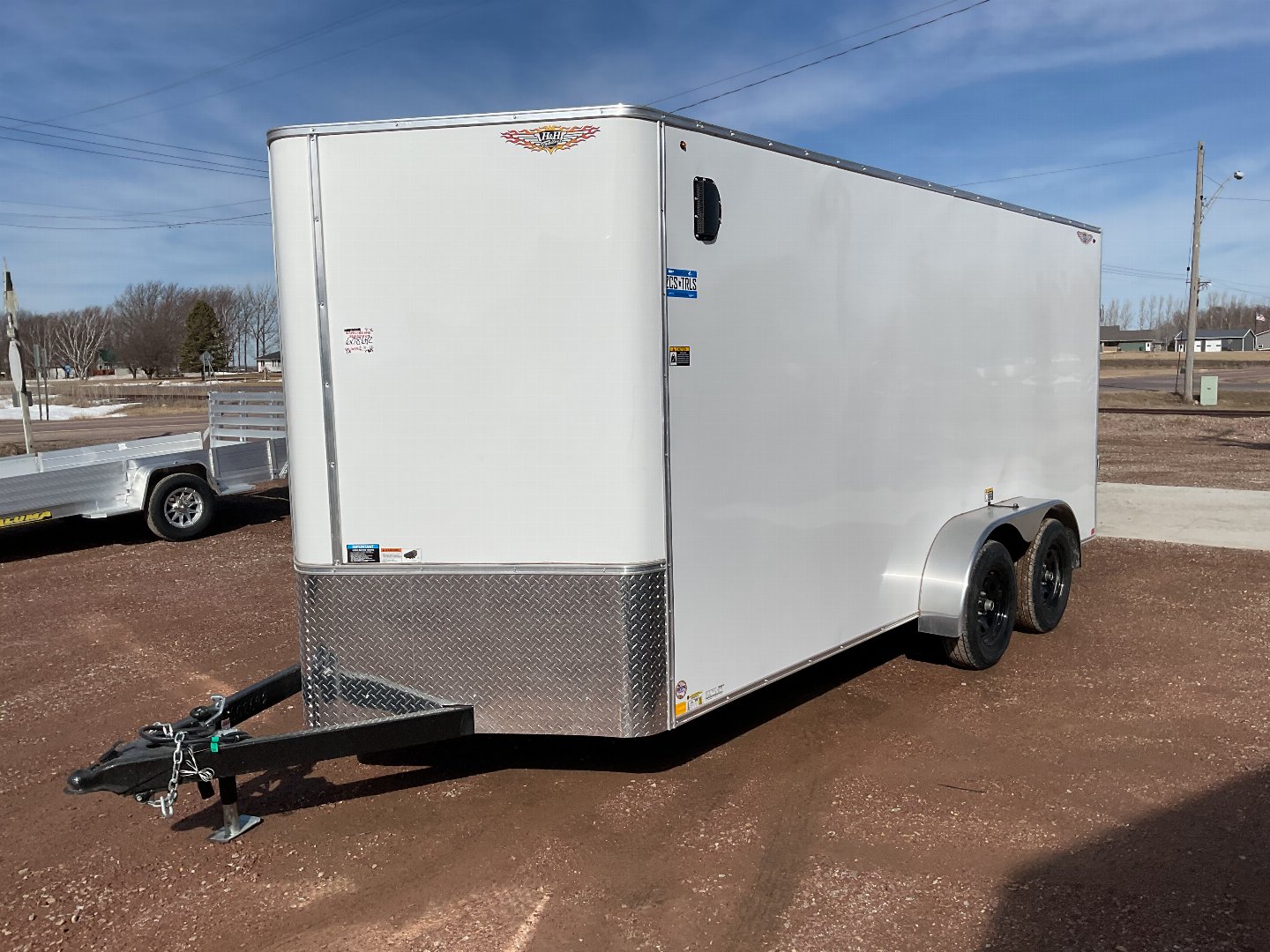 New 2025 H&H Trailers H8416TFTV-070 Cargo / Enclosed Trailer | Sherburn ...