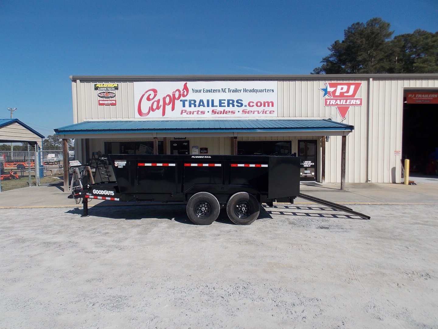 New 2025 Good Guys Trailers DL7B1427ESCRB-HS03 Dump Trailer | Dover North Carolina