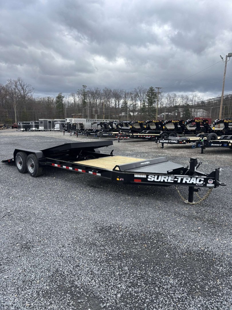 New 2025 Sure-Trac 7X16+6 PRO SERIES TILT EQUIPMENT 22K Tilt Trailer ...