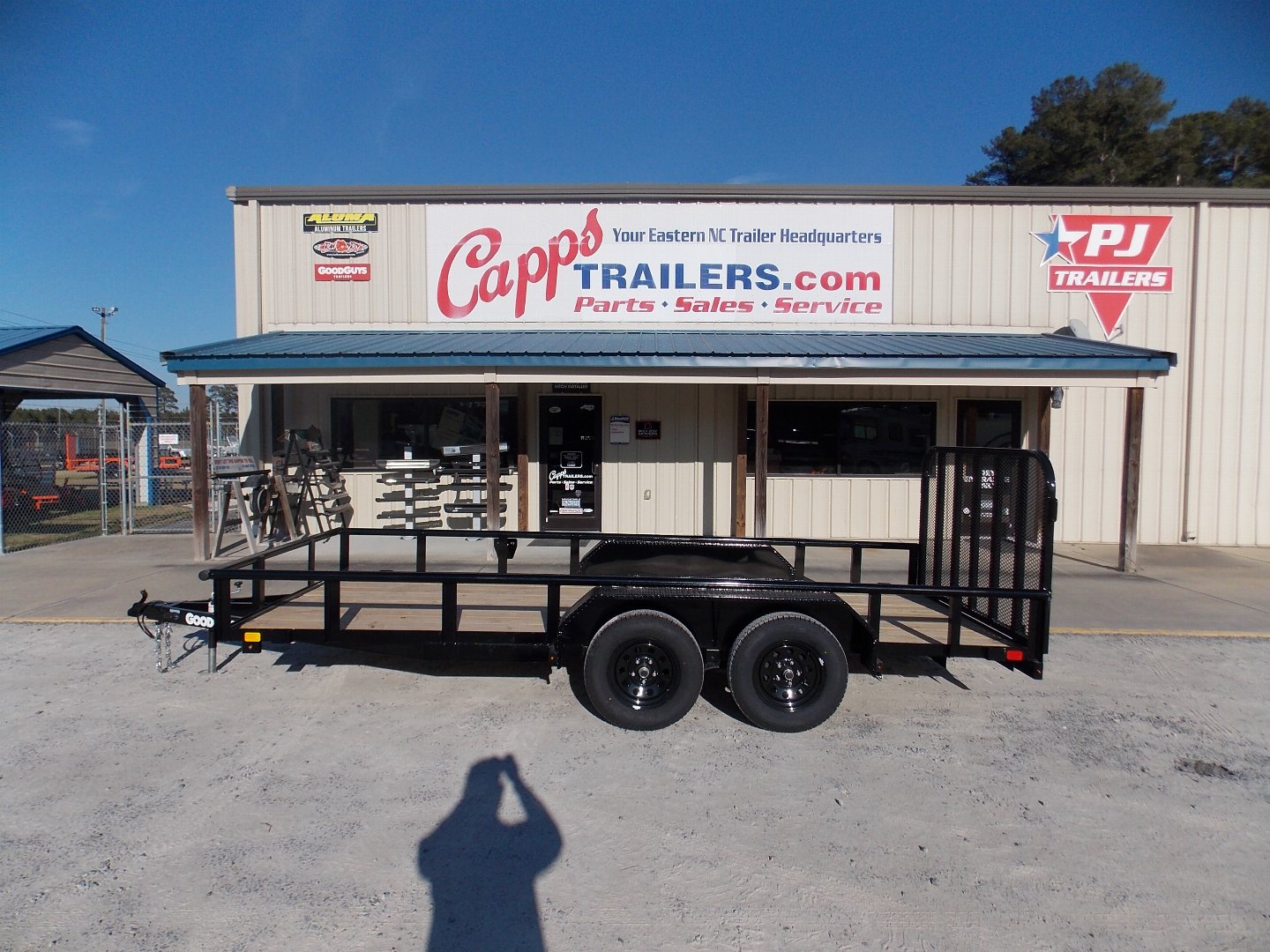 New 2025 Good Guys Trailers GG UT8A1623CSAT15RB-PT01-SP01 Utility Trailer | Dover North Carolina