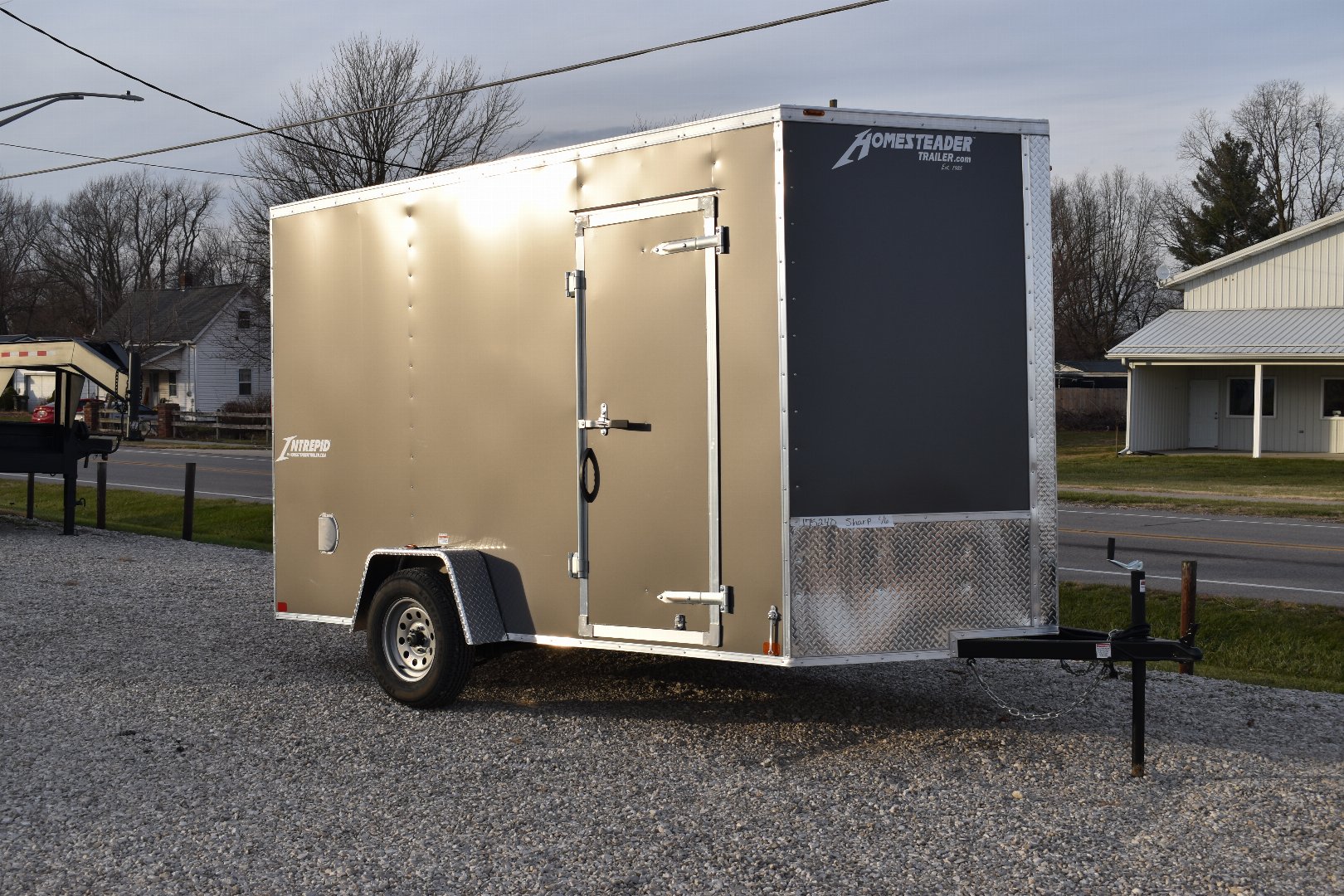New 2025 HOMESTEADER TRAILER 712 IS 6 TALL RAMP Cargo / Enclosed ...