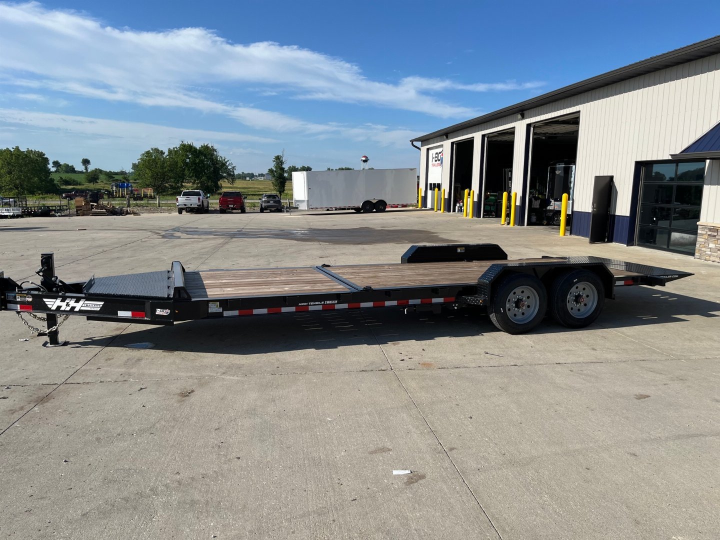 New 2025 H&H Trailers 82"x16'+6' 17.6k Topline I-Beam Tilt Equipment ...