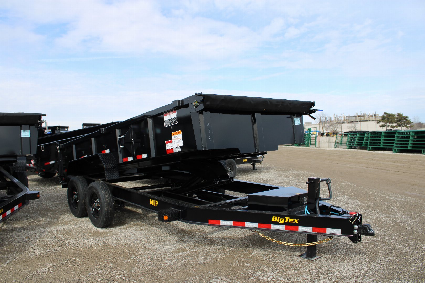 New 2025 Big Tex Trailers 16' 14k GVWR LP DUMP TRAILER 46386 Dump ...