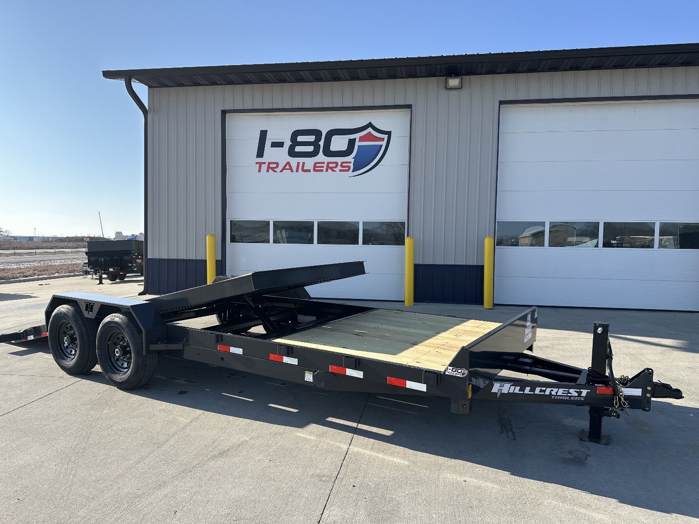 New 2025 Hillcrest Trailers 16'+6' 14.9k Partial Tilt Equipment Trailer ...