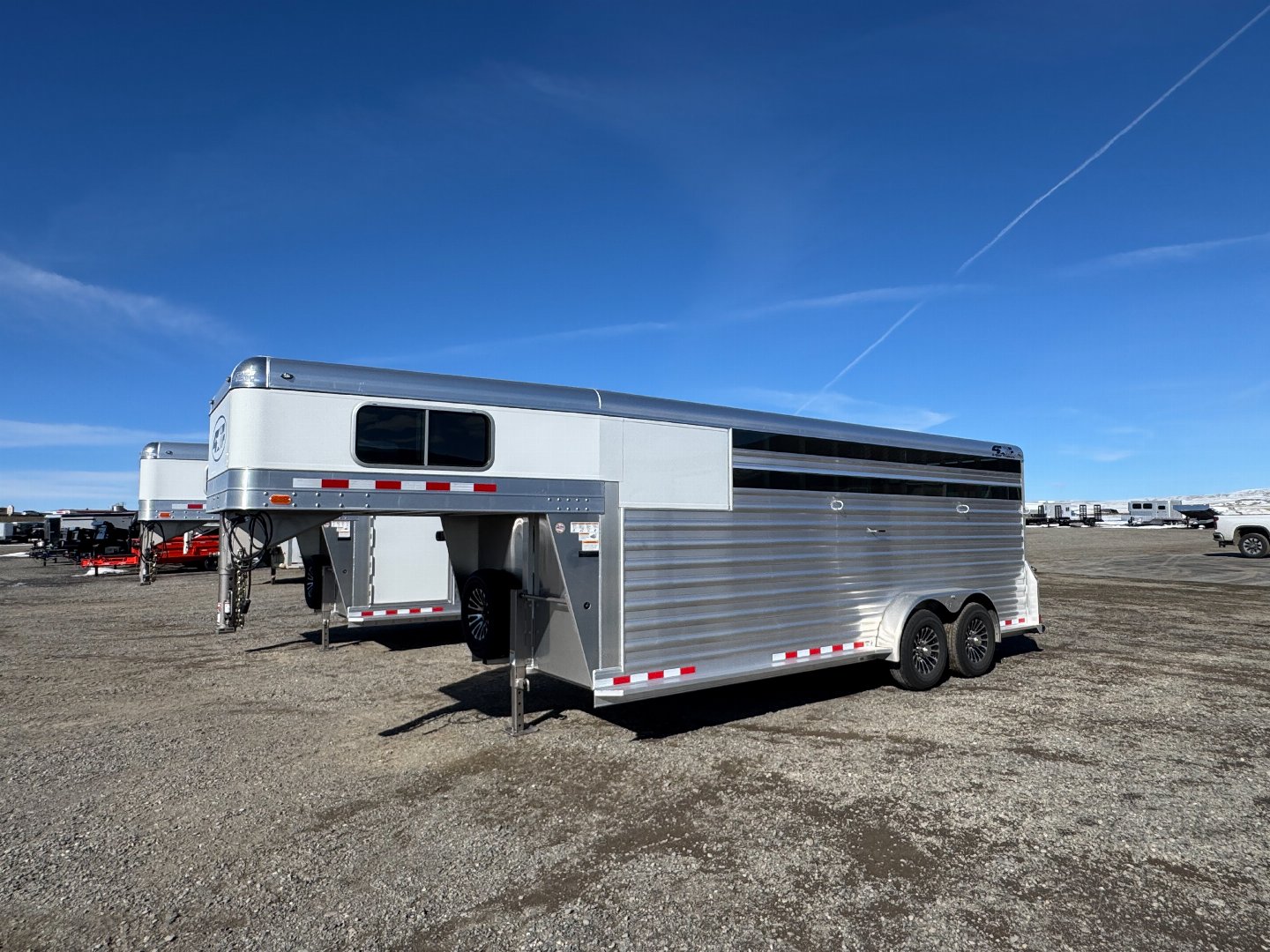 Used 2020 Logan Coach 24' Stock Combo Trailer | Three Forks Montana