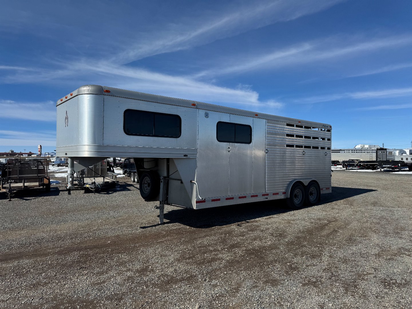 Used 2013 Adam 2H Horse Trailer | Three Forks Montana