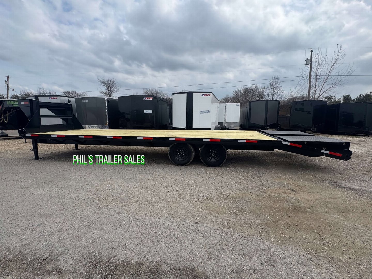 New 2025 Stanley Trailers 102 X 30 GOOSENECK DECK OVER Equipment ...