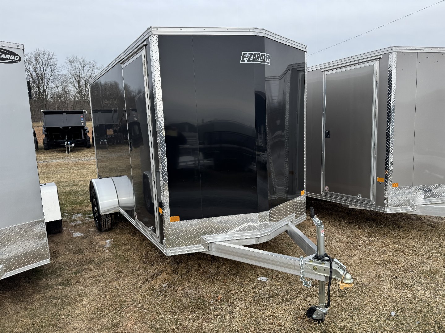 New 2025 E-Z HAULER XLT PRO 6x12 Single Axle Enclosed 6'4" Interior ...