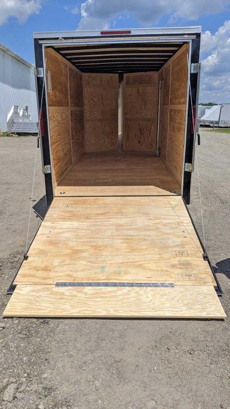 New 2025 Homesteader 7x14 Intrepid V-Nose Cargo Trailer w/ Ramp Door ...