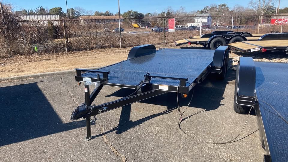 New 2025 P & T Trailers 18' steel deck Car / Racing Trailer | Marmora ...