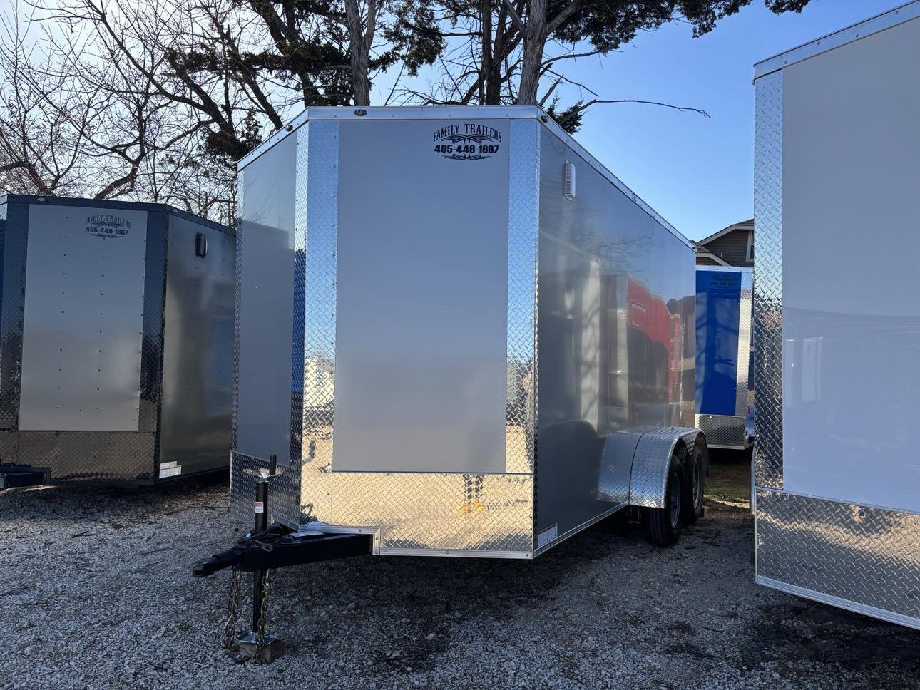 New 2025 FGT 7x14TA Cargo / Enclosed Trailer -SCREWLESS EXTERIOR ...