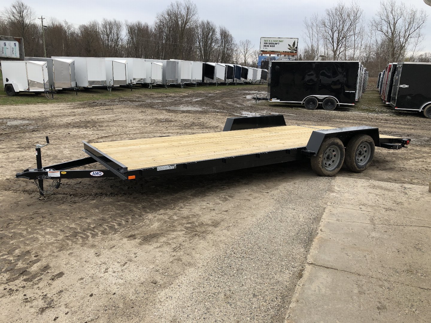 New 2025 AMO 82"X20' 1BRK W/ 4' DOVETAIL | Lake Odessa Michigan