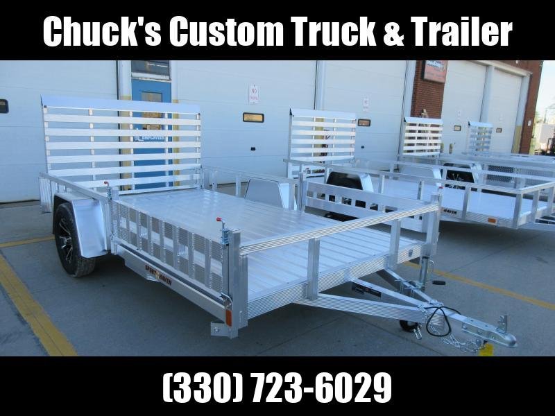 New Sport Haven 7'X12' DELUXE ALUMINUM W/ATV RAMP SIDES Utility Trailer ...