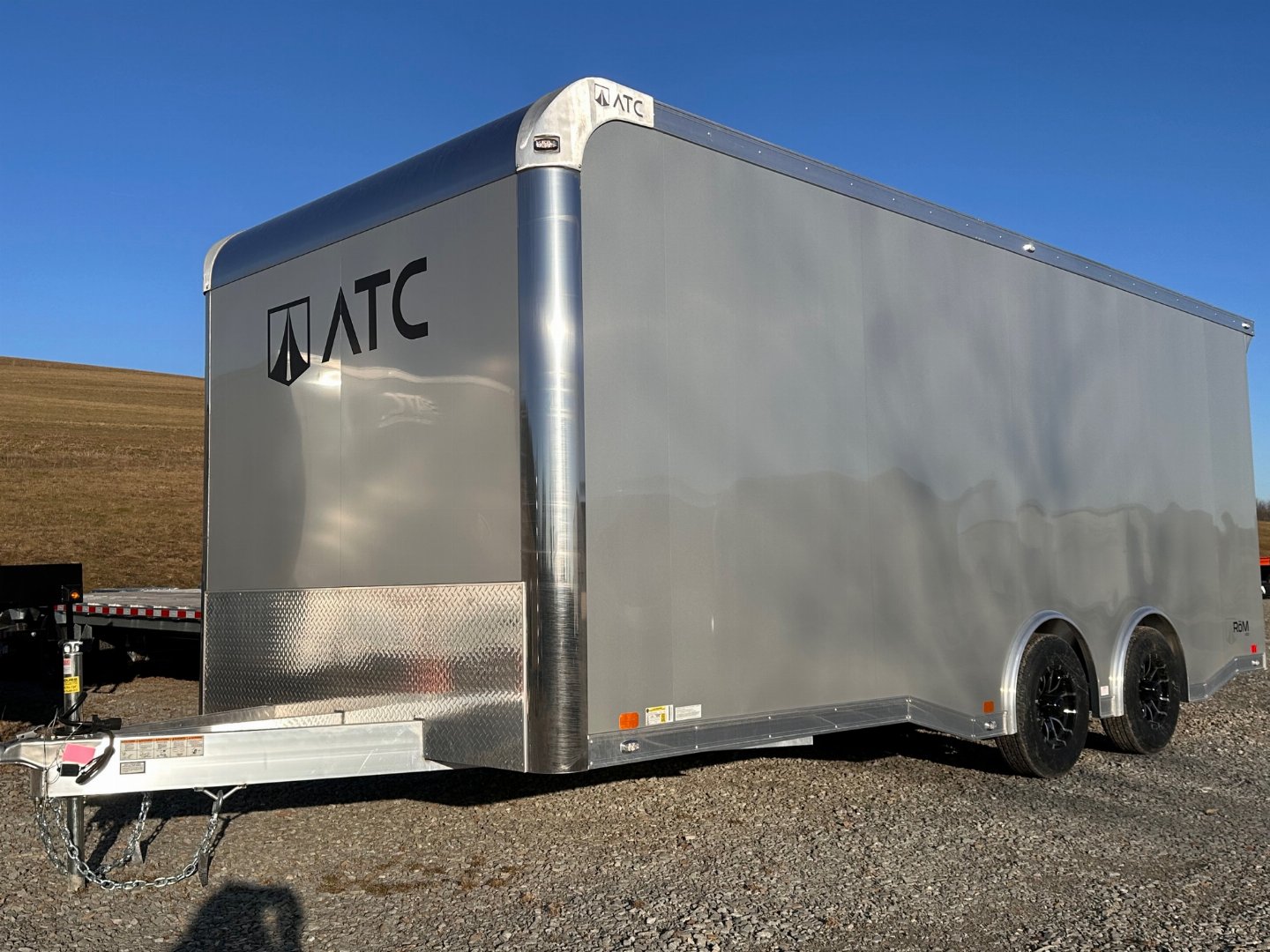 New 2024 ATC 8.5 x 20 "ROM400" Enclosed ALUMINUM Car Hauler | Mount ...