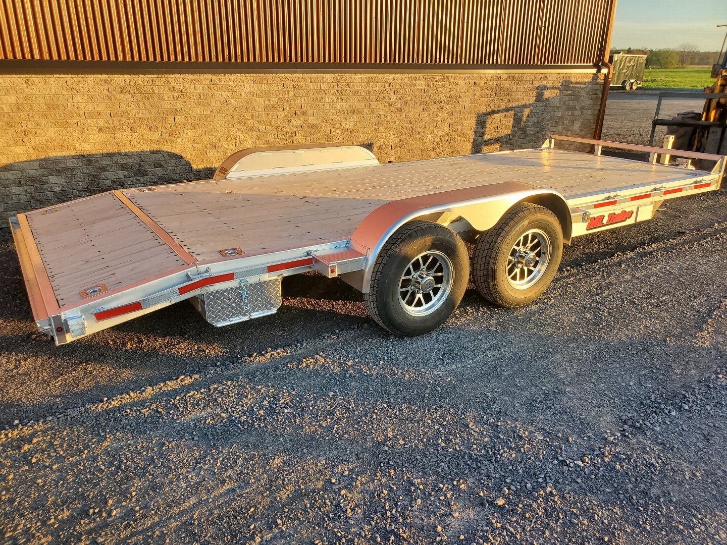 New 2025 ENBECK 20' All Aluminum Car Hauler / Equipment Trailer ...