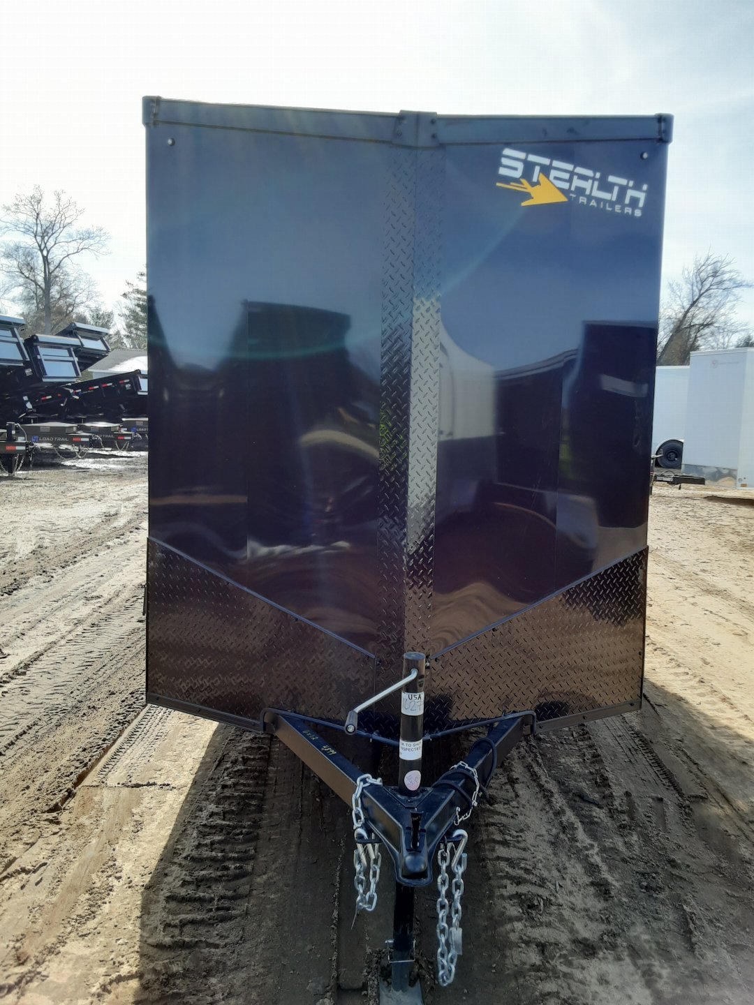 New 2025 Stealth Trailers 6X12BLACKW/RAMPW/BLACKOUT PACKAGE Cargo ...