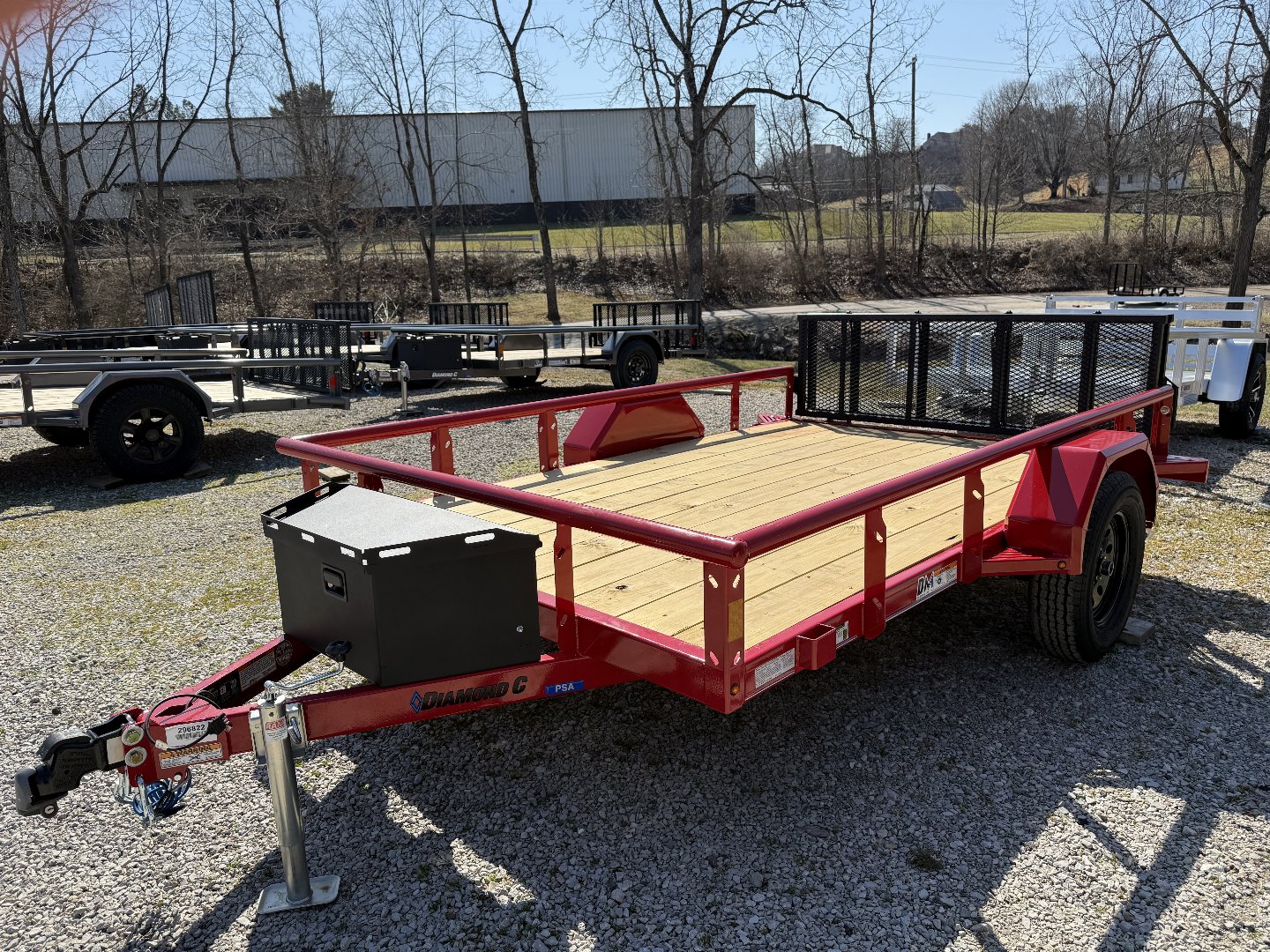 New 2025 Diamond C Trailers PSA135 10X77 Utility Trailer | Vienna West ...