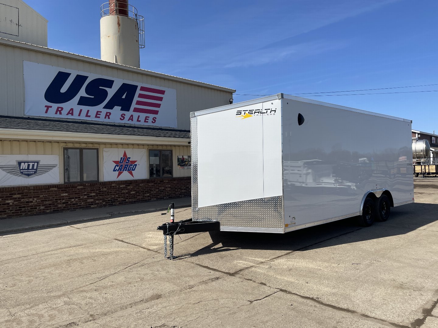 New 2025 Stealth Trailers Titan 8.5x20 7K Car / Racing Trailer ...