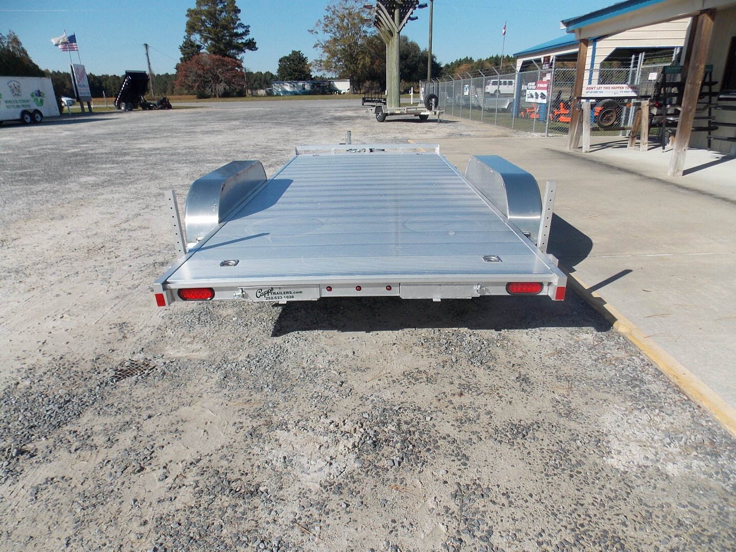 New 2026 Aluma AL 8216ESA-TA-EL-R-RTD Car Hauler | Dover North Carolina