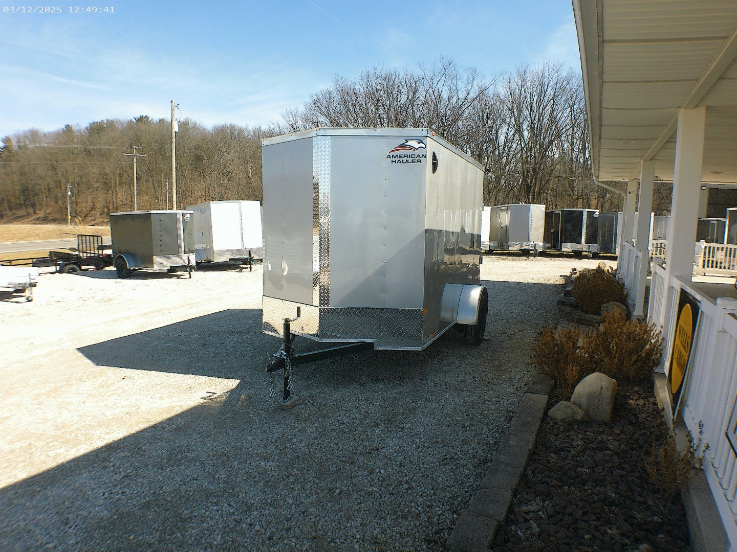 New 2025 American Hauler Arrow 6x10 Deluxe Cargo / Enclosed Trailer ...