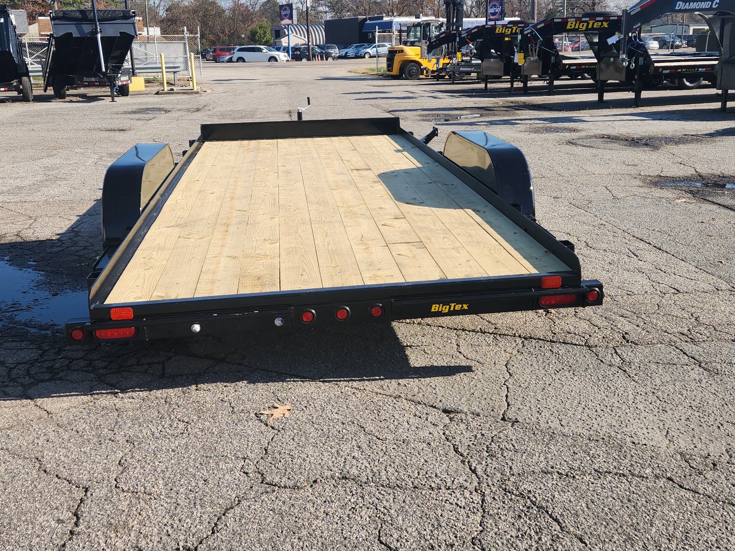 New 2025 Big Tex 18' 70CH 7K Car Trailer w/Slide in Ramps | Glen Allen ...