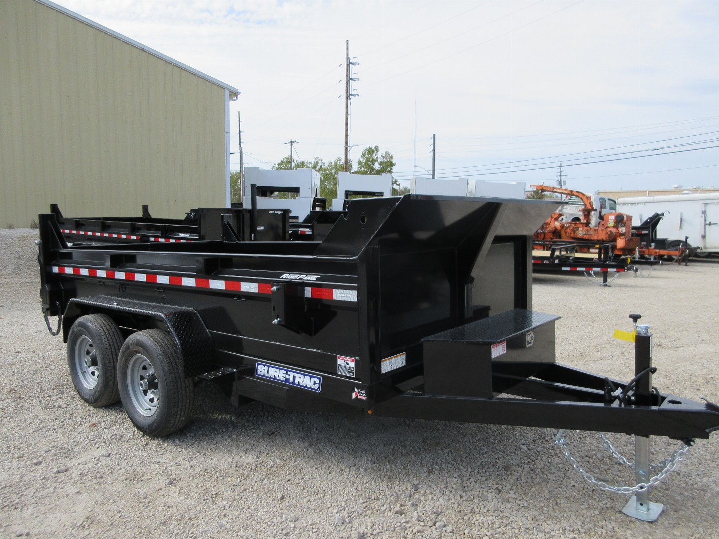 New Sure-Trac 72 IN x 12 LProfile 10K Single Ram Dump | Medina Ohio