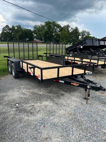 New NEW Down 2 Earth 7x16 tandem Axle Utility Trailer | Douglas Georgia