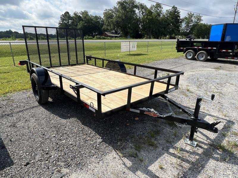 New New Down 2 Earth Trailers 6x12SA Utility Trailer Utility Trailer ...