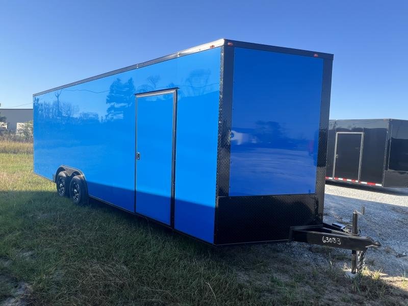 New New South Georgia Cargo 8.5x24 Enclosed Cargo Trailer Super Stealth ...