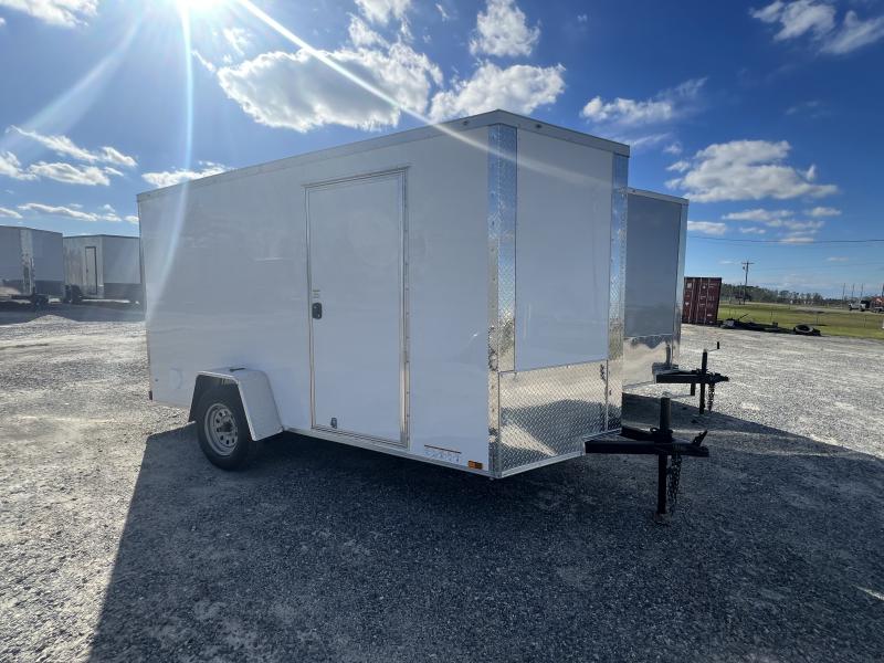 New NEW Xtreme Cargo 6x12 Single Axle Enclosed Trailer w/ PolyCor ...