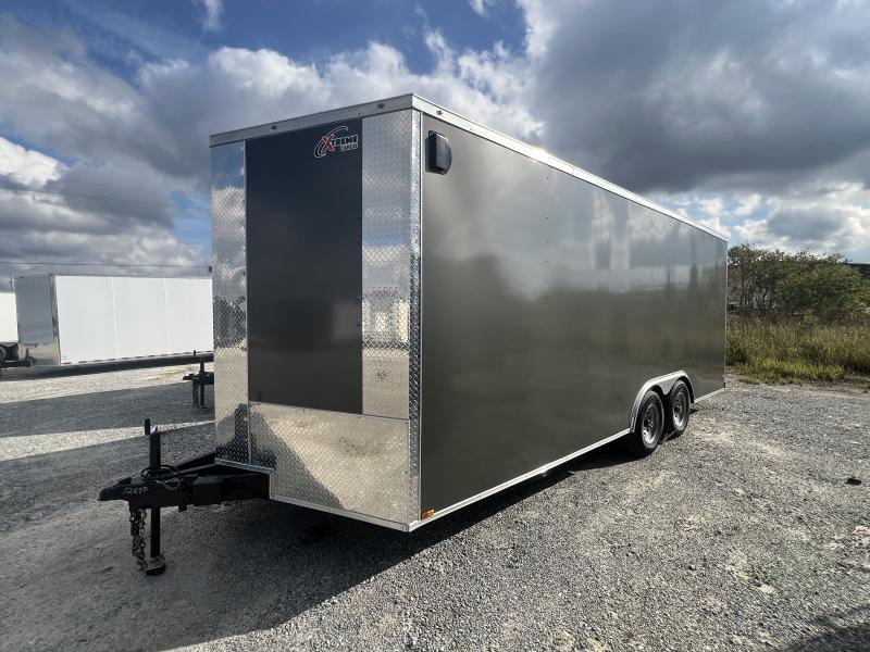 New NEW 8.5x20 Xtreme Cargo Tandem Axle Enclosed Cargo Trailer w/ PolyCor™ --10,000# GVWR ...