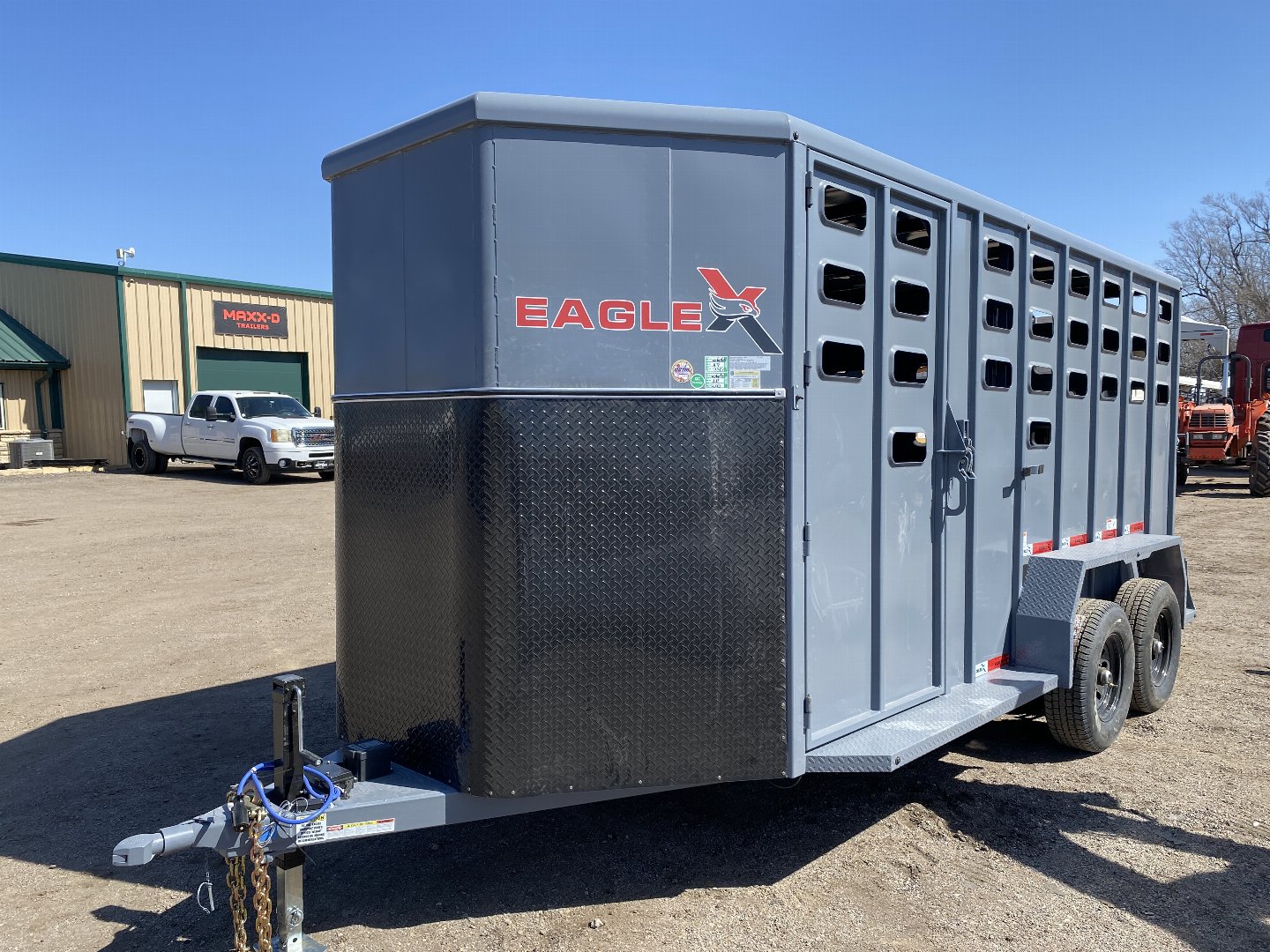 New 2025 Eagle X Trailers 6'8"x16' Livestock Trailer | Hutchinson Kansas